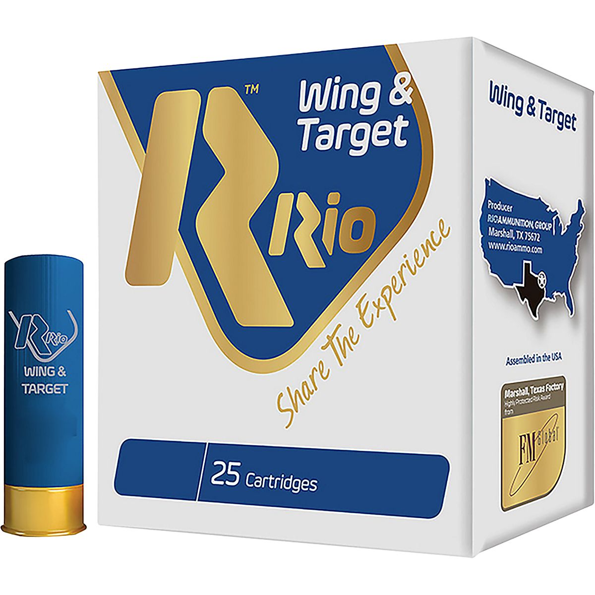 Rio Ammunition Wing and Target 12 Gauge Shotshells - 25 rounds | Academy