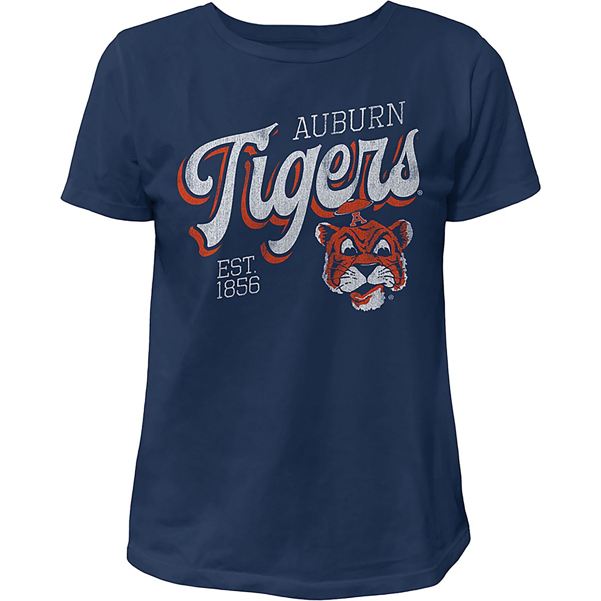WILDCAT RETRO Women's Auburn Script Boxy T-shirt | Academy