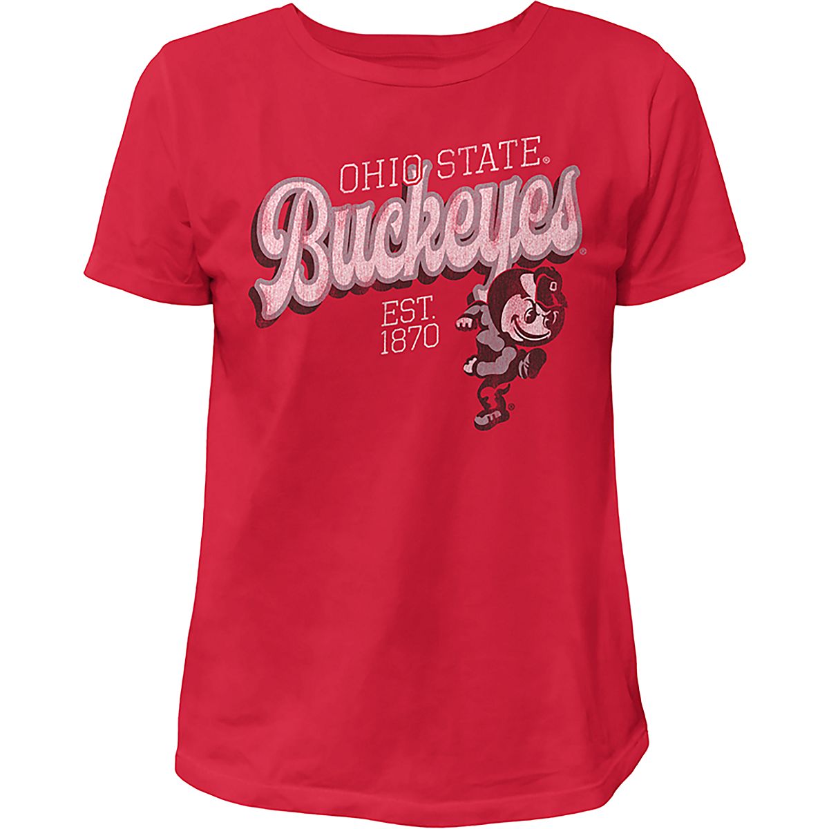 WILDCAT RETRO Women's Ohio State Script Boxy T-shirt | Academy