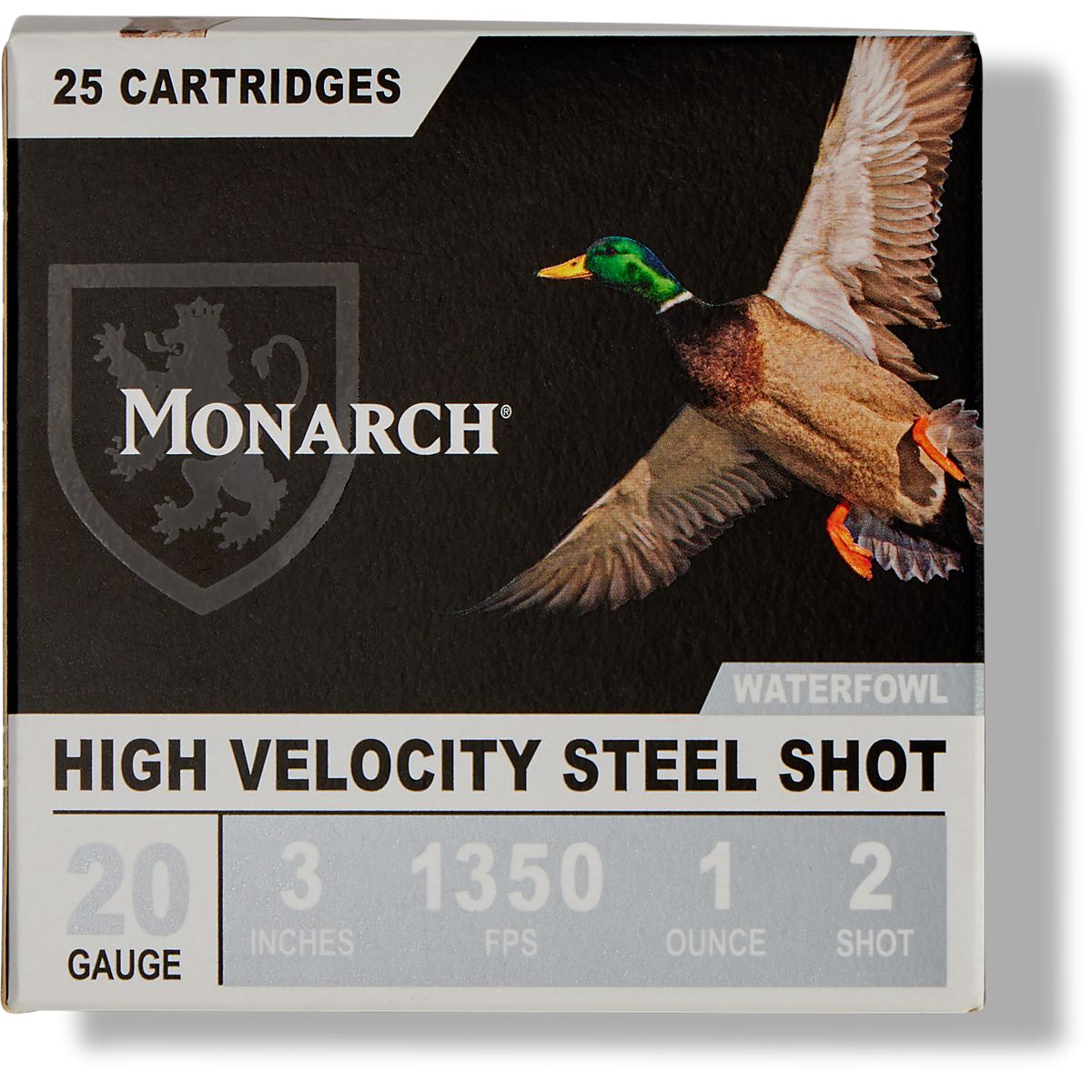 Monarch 20 Gauge Waterfowl Ammunition - 25 Rounds | Academy