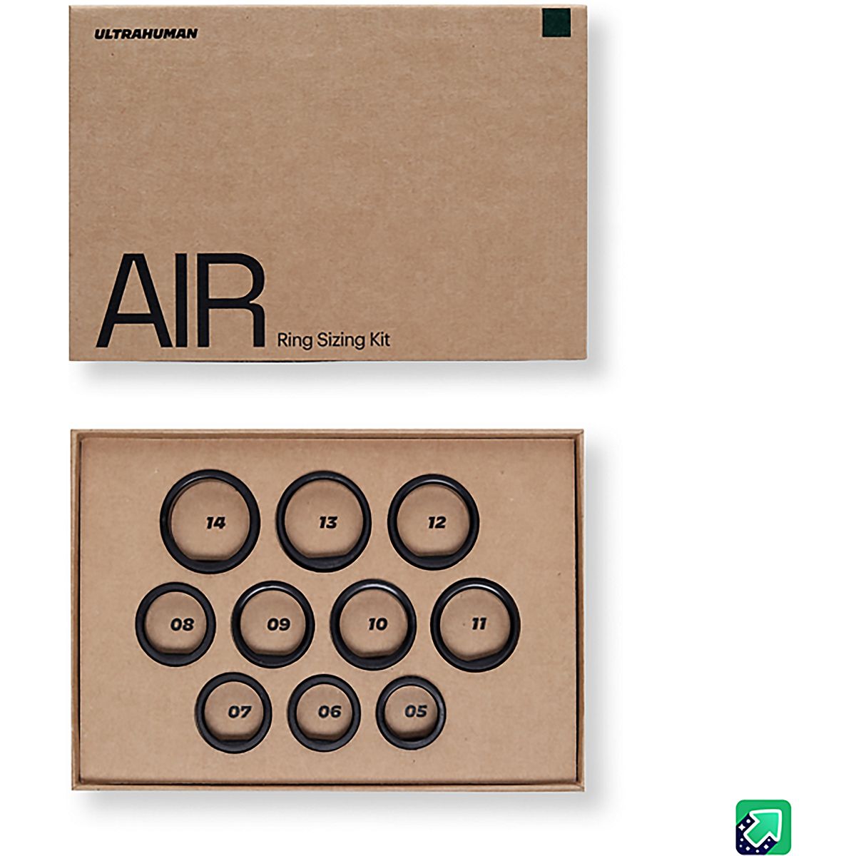 Ultrahuman Ring Air Smart Ring Sizing Kit | Academy