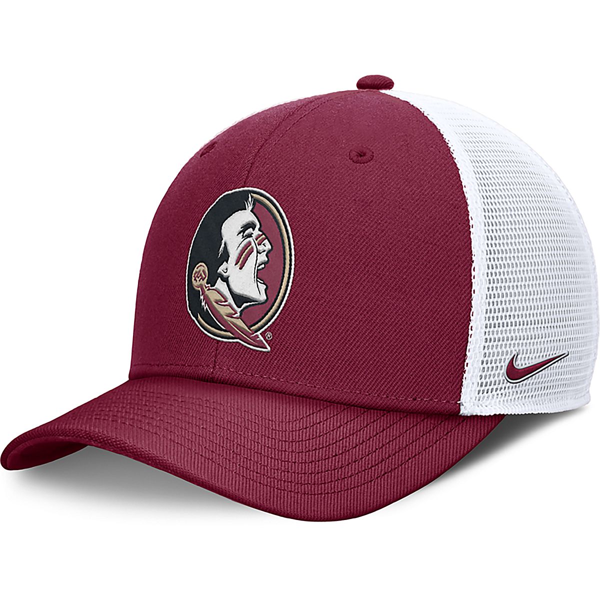 Nike Adults' Florida State Rise Structured Trucker Cap | Academy