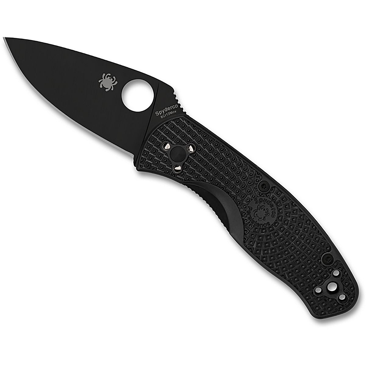 Spyderco Persistence Lightweight Black Blade Folding KnifeSpyderco ...