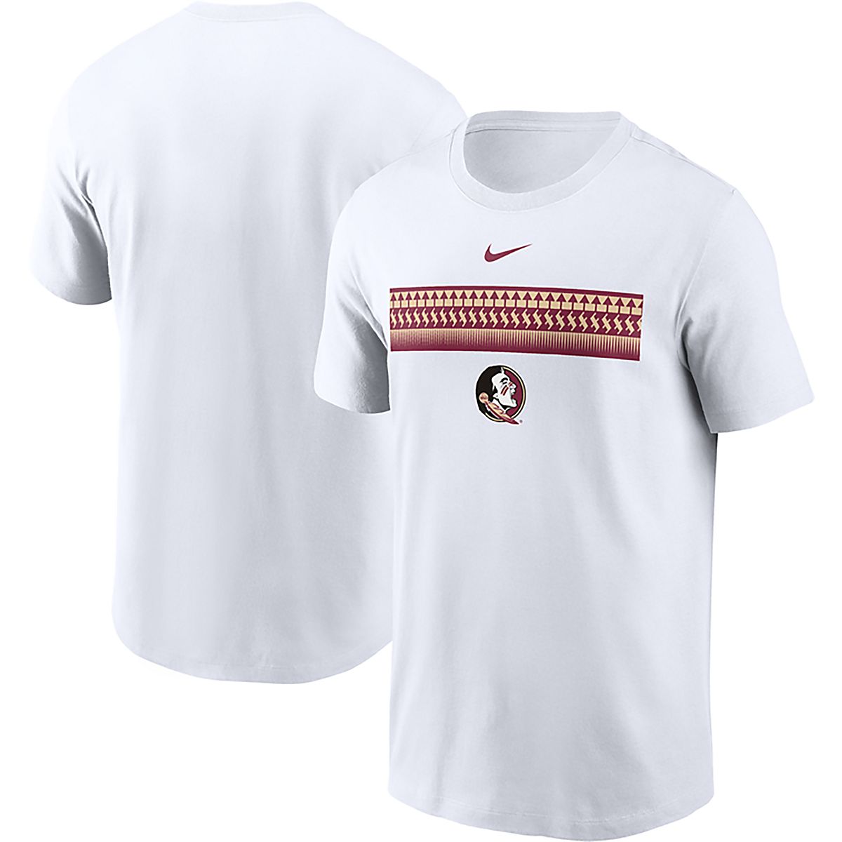 Nike Men's Florida State Stripe Cotton T-shirt | Academy