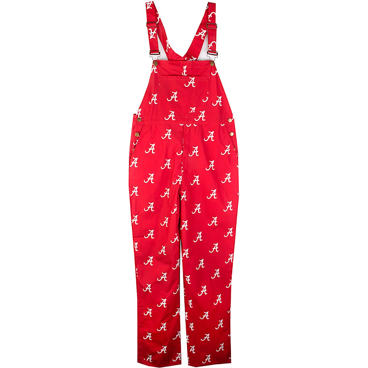 Wes & Willy Men's University of Alabama Allover Logo Overalls | Academy