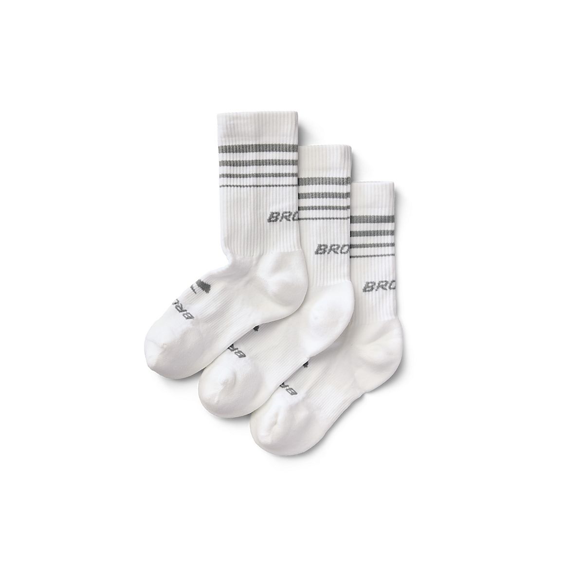 Brooks Run-In Crew Socks 3-Pack | Academy