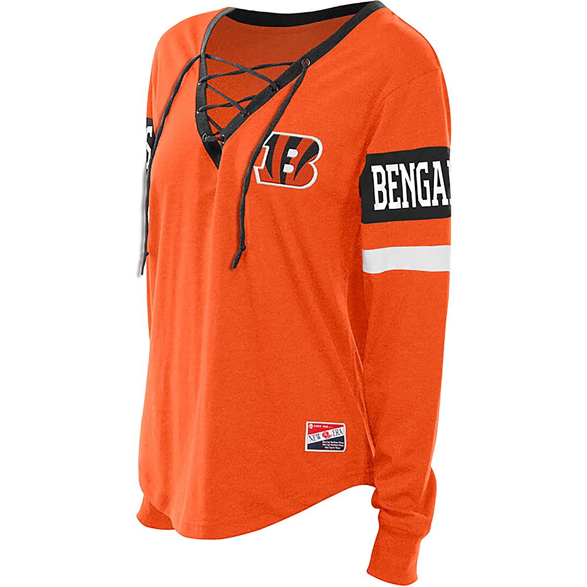 New Era Women's Bengals Lace Up Long Sleeve T-shirt | Academy