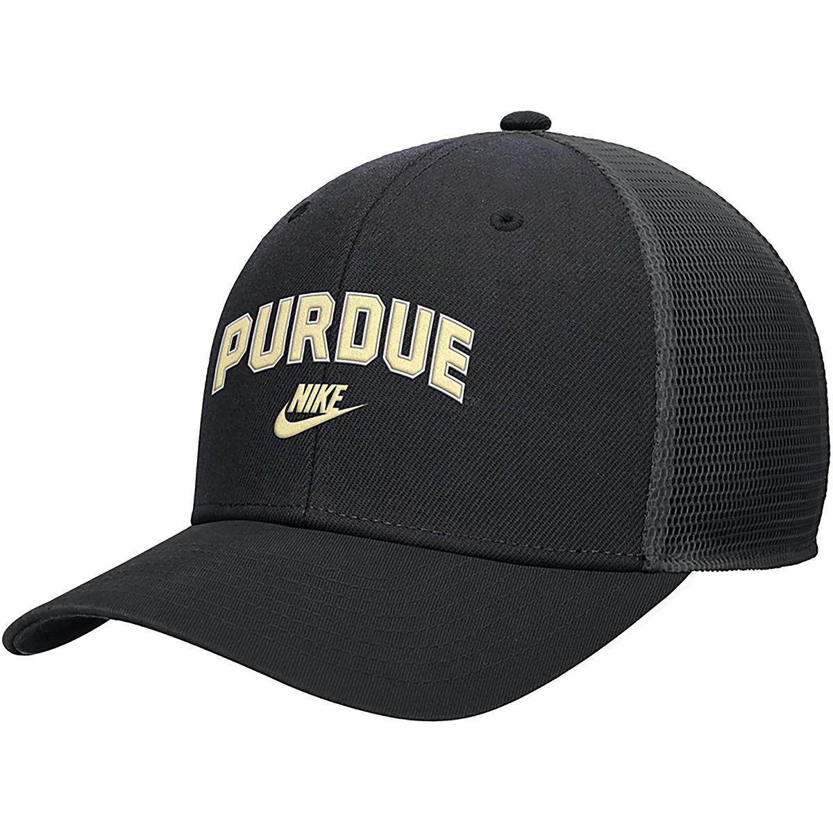 Nike Men's Purdue School Swoosh Rise Trucker Cap | Academy