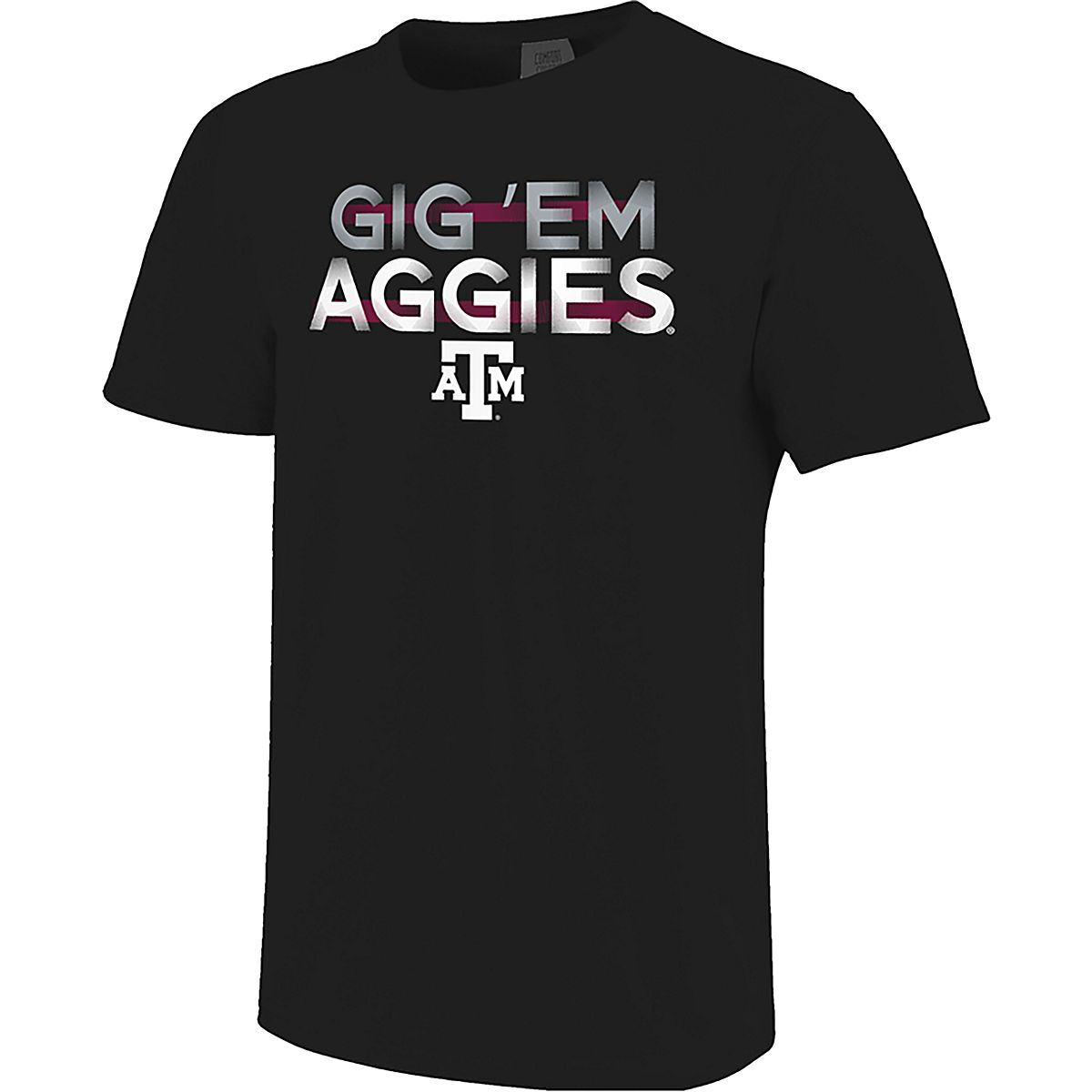 Image One Men's Texas A&M Gig Em Lines T-shirt | Academy