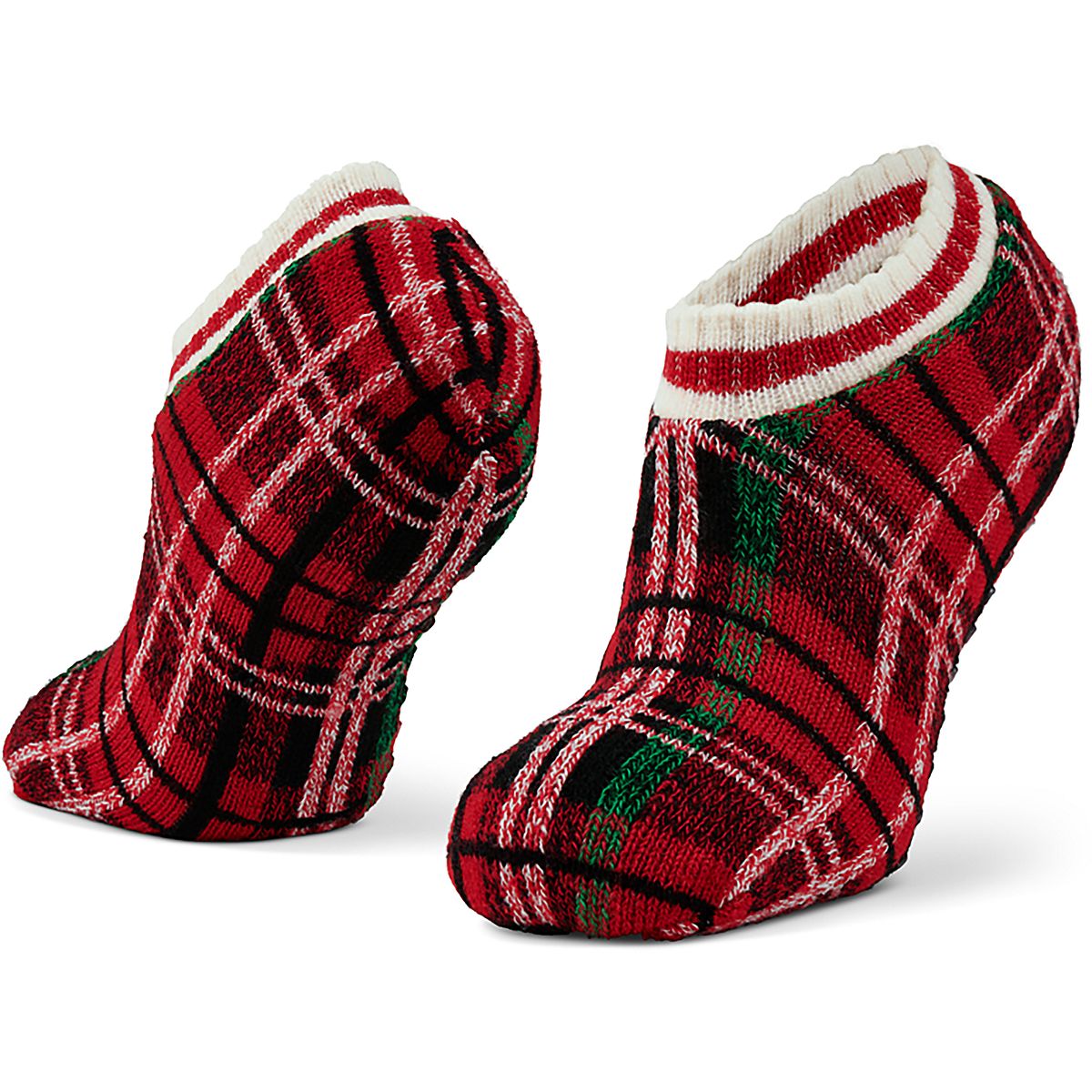 Magellan Outdoors Women's Sweatercuff Plaid Lodge Slippers | Academy