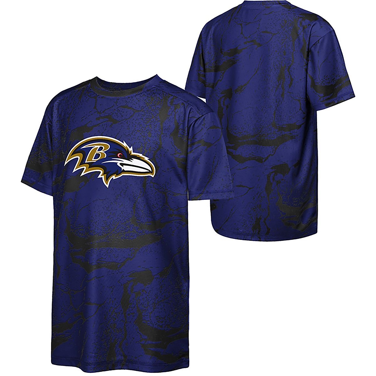 Outerstuff Youth Ravens Endzone Sublimated T-shirt | Academy