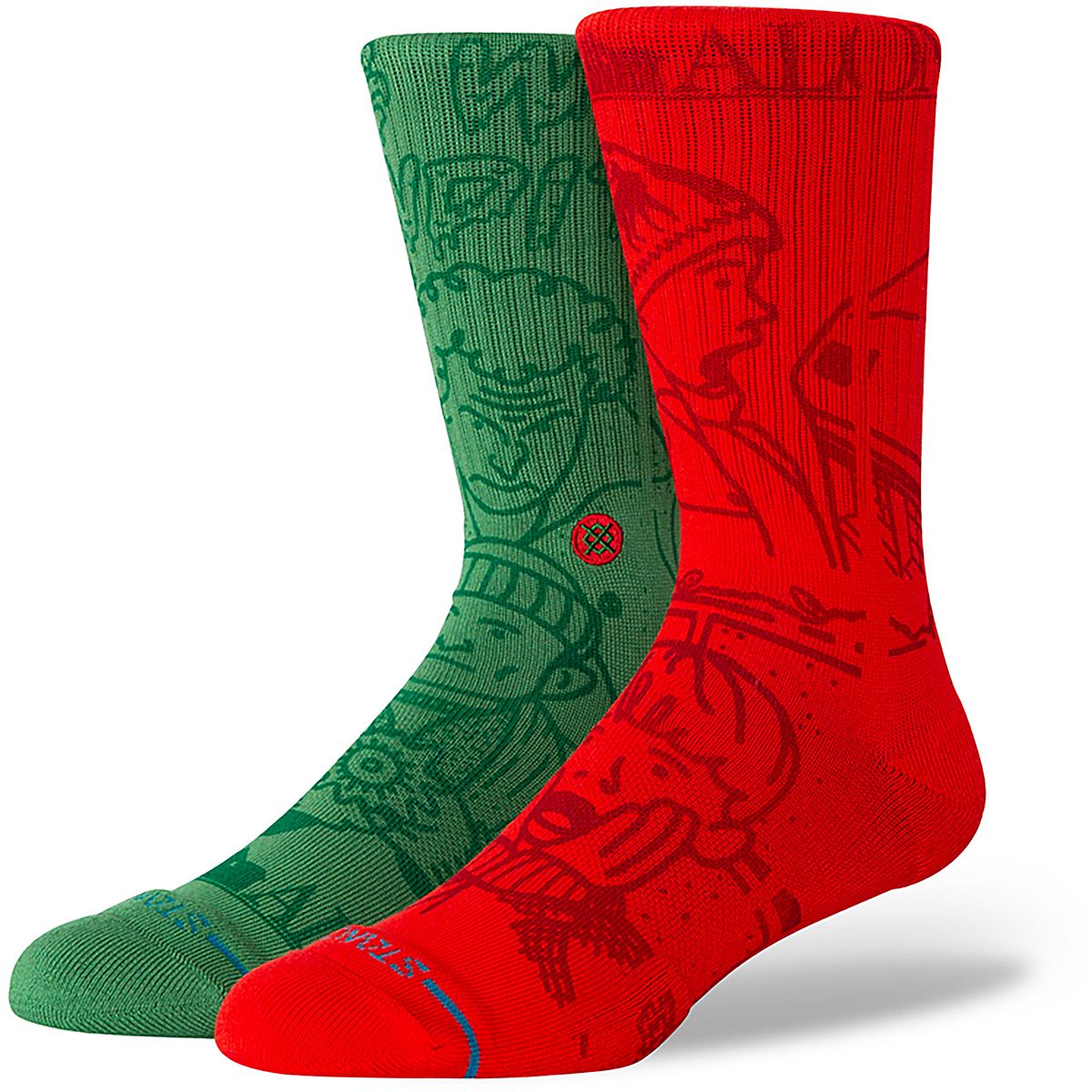 Stance Adults' Home Alone Crew Socks | Academy