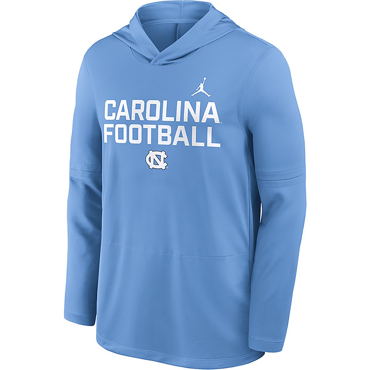 Nike Men's UNC Dri-FIT Team Over Logo LWT Long Sleeve Hoodie Top | Academy