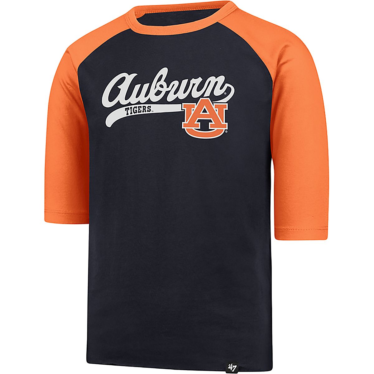 47 Youth Auburn Super Script Line Drive Raglan T-shirt | Academy