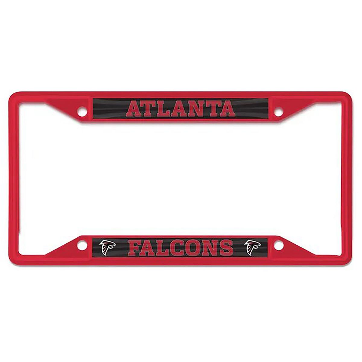 Wincraft Atlanta Falcons Colored Chrome License Plate Frame | Academy