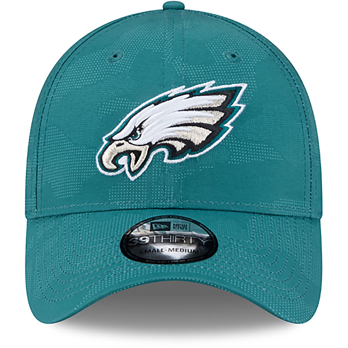 New Era Men's Eagles Tonal Camo OTC 39THIRTY Cap | Academy