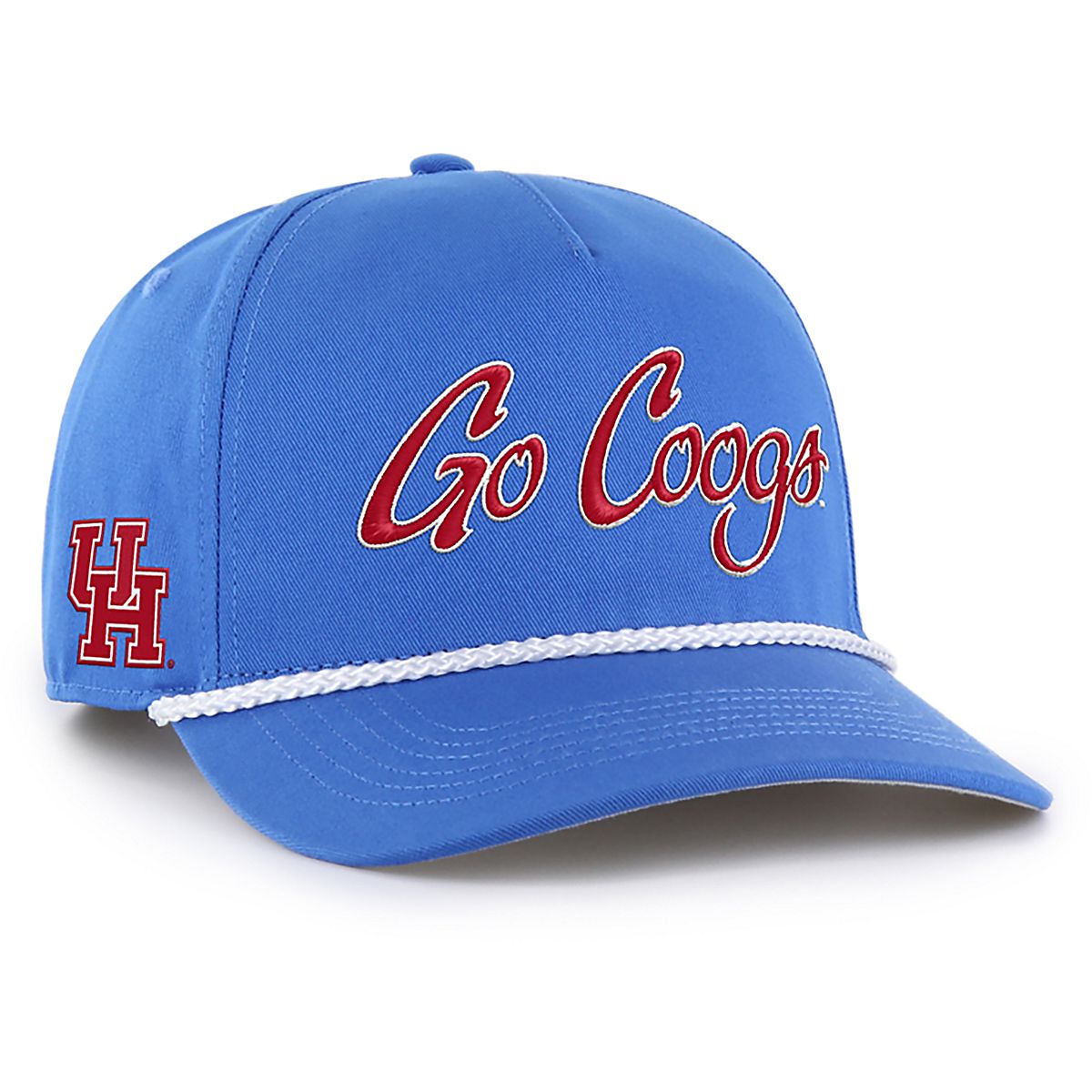 '47 University of Houston Go Coogs Vault Script Overhand Hitch Cap ...