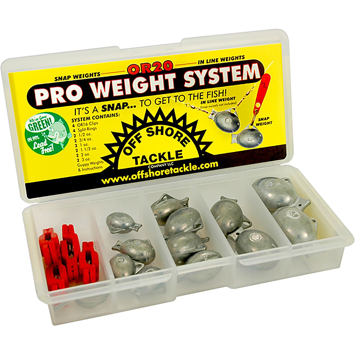 Off Shore Tackle Snap Weight System | Academy