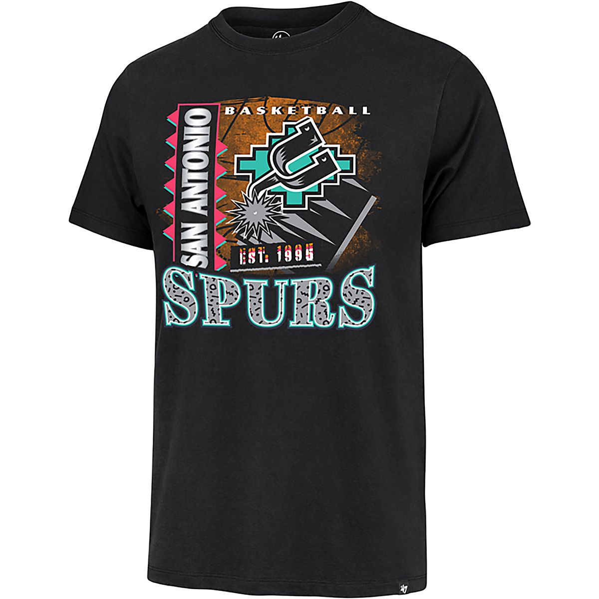 ‘47 San Antonio Spurs Men’s Hardwood Classics Regional Franklin T-shirt ...