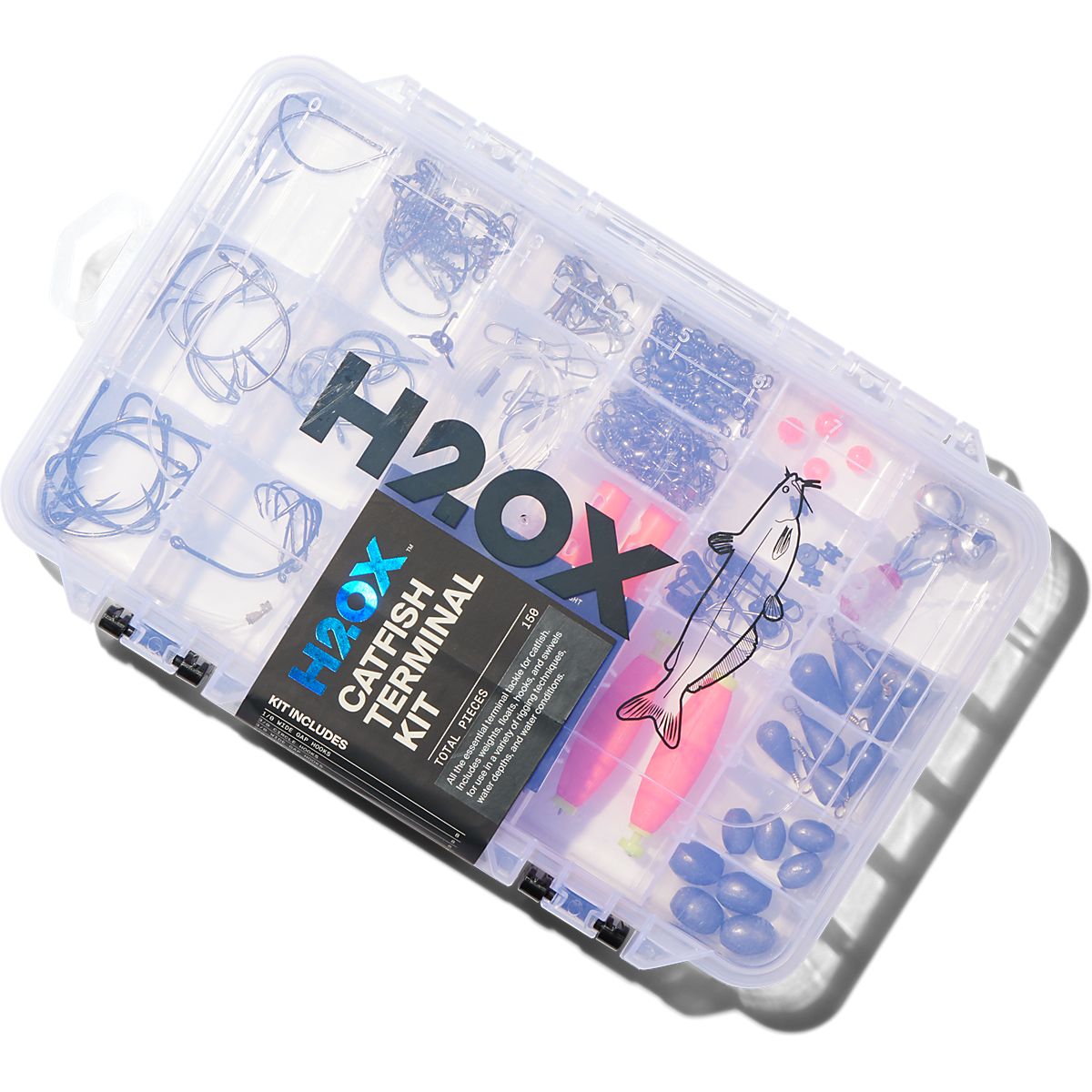 H2OX 150-Piece Catfish Terminal Tackle Kit | Academy