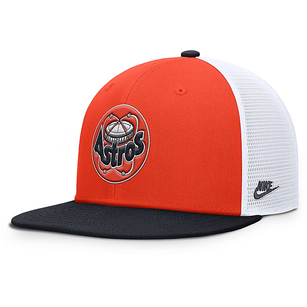 Nike Men's Houston Astros Cooperstown Dri-FIT Pro Structured Trucker ...