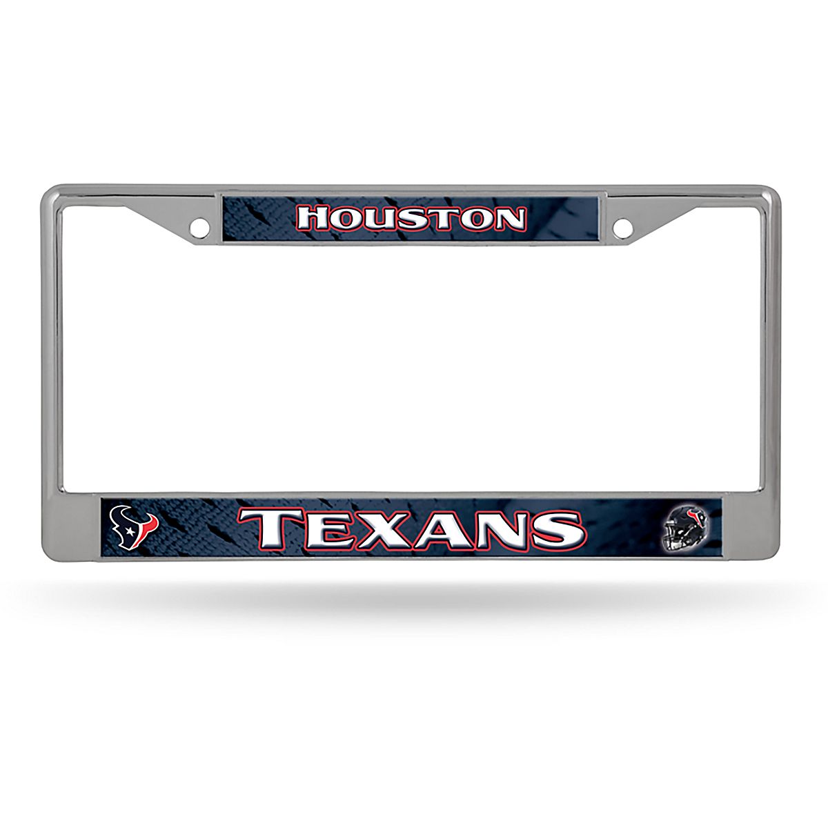 Tag Express Houston Texans Chrome License Plate Frame | Academy