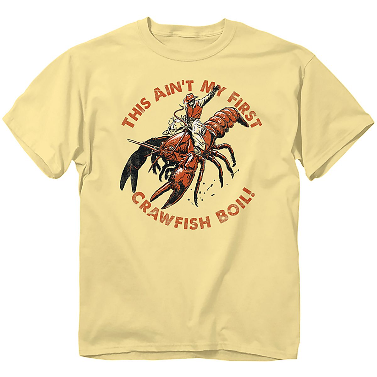 Academy Sports + Outdoors Men's This Ain't My First Crawfish Bowl T ...