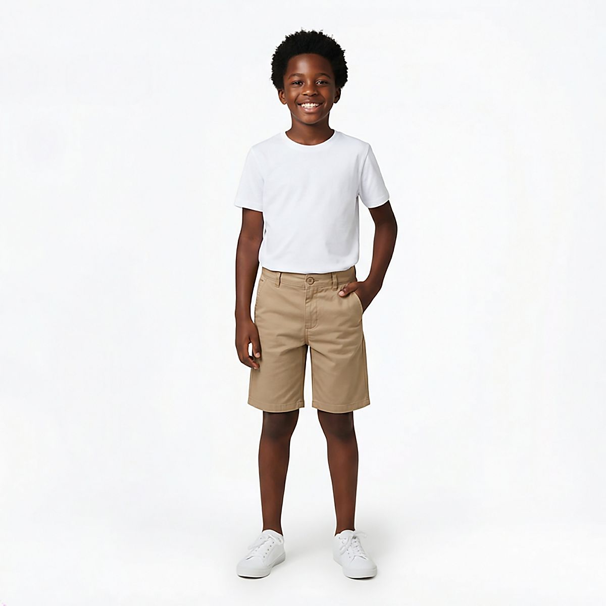 Nautica Boys' Husky FF Twill Shorts | Academy