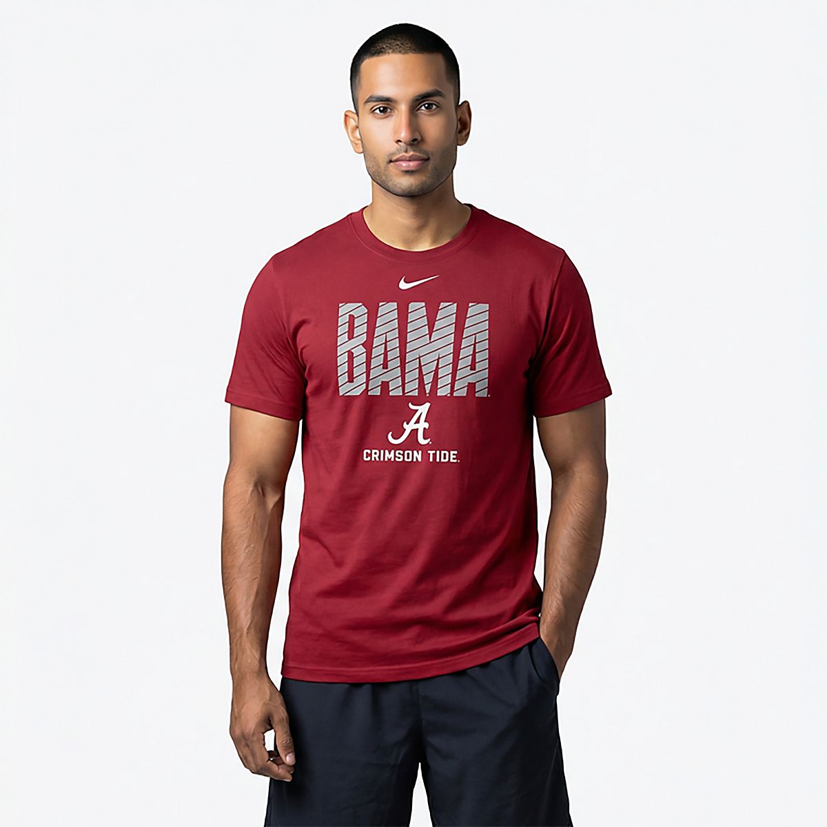 Nike Men's Alabama Team Cotton T-shirt | Academy