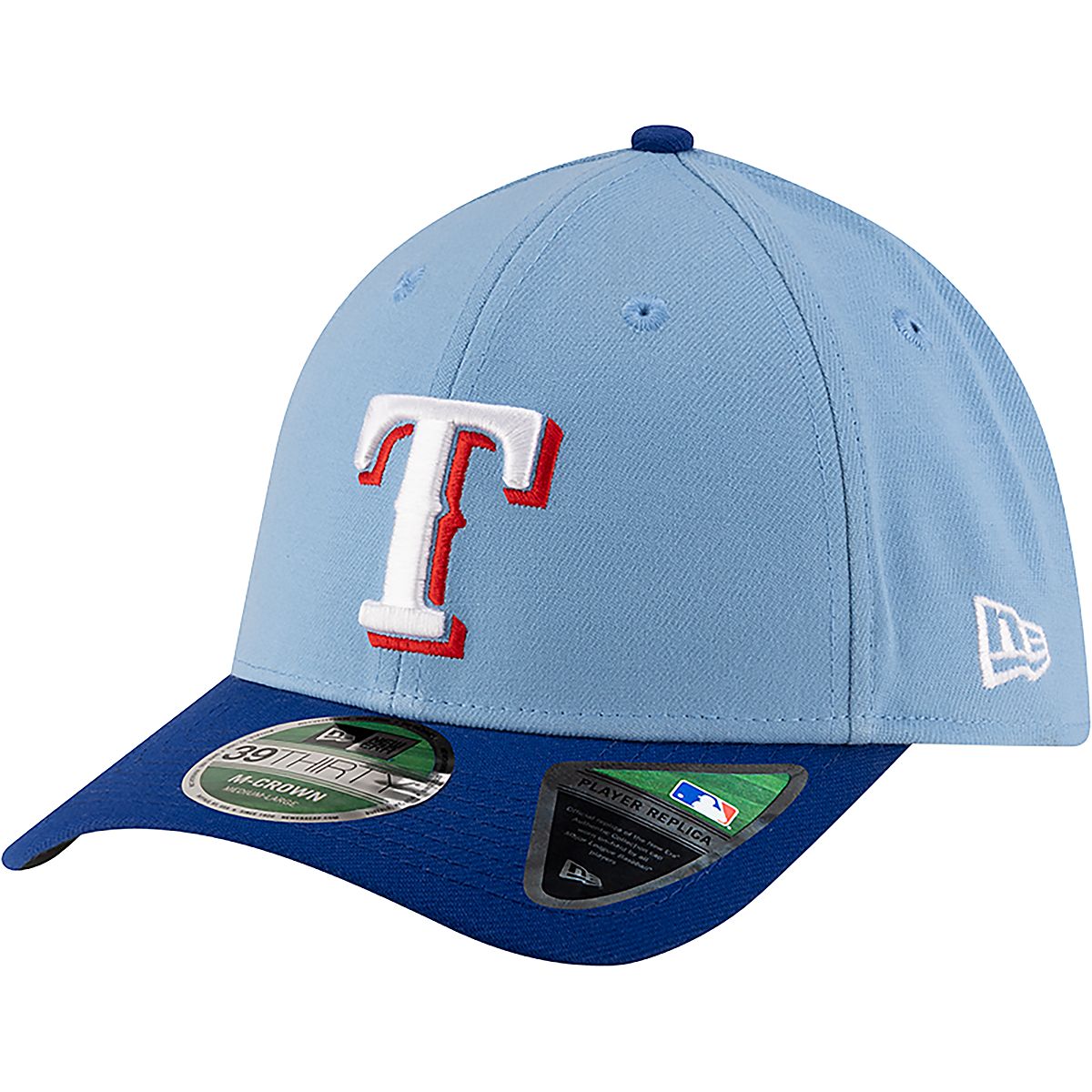 New Era Boys' Texas Rangers Jr. Player Replica Away 39THIRTY MC Cap ...