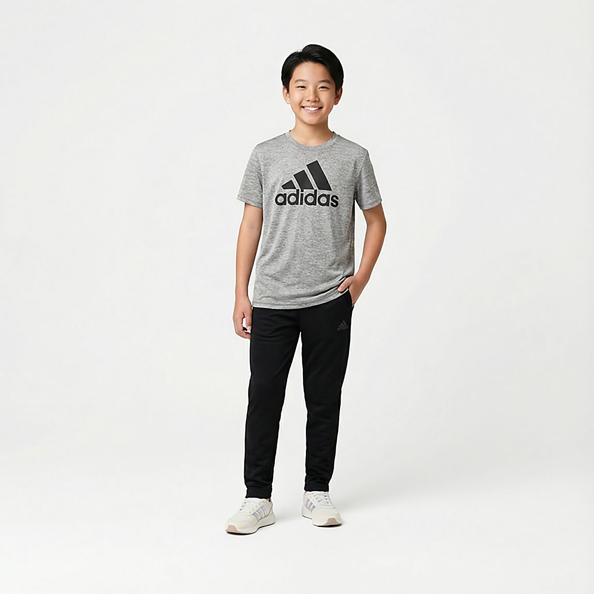 adidas Boys' Logo climalite T-shirt | Academy