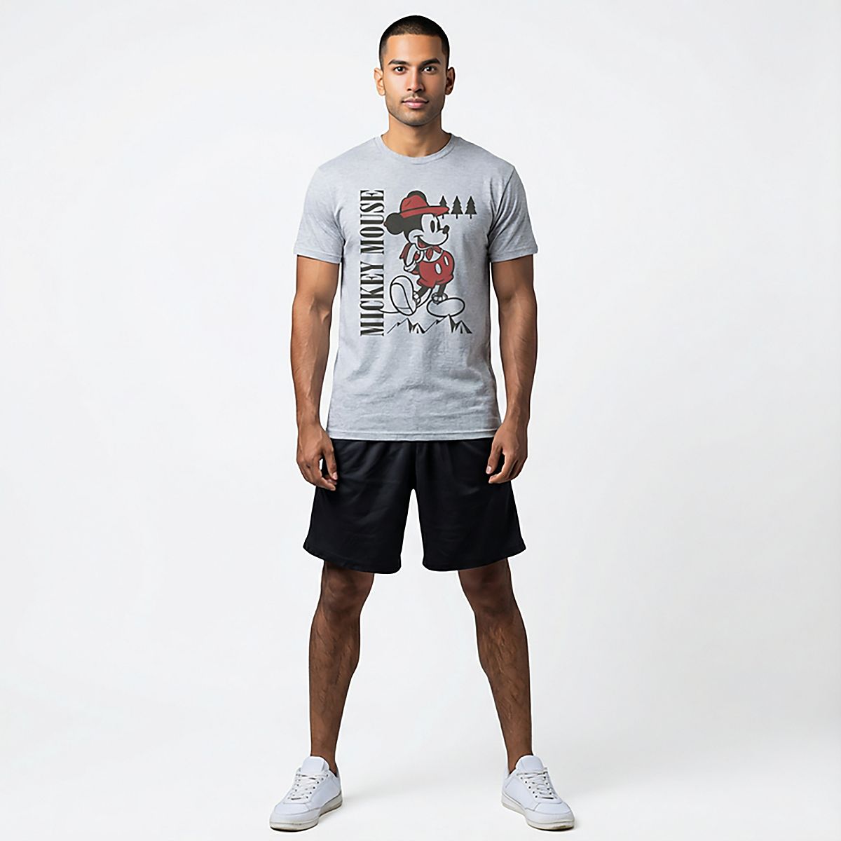 Mad Engine Disney Men's Mickey Hike Champions Short Sleeve T-shirt ...