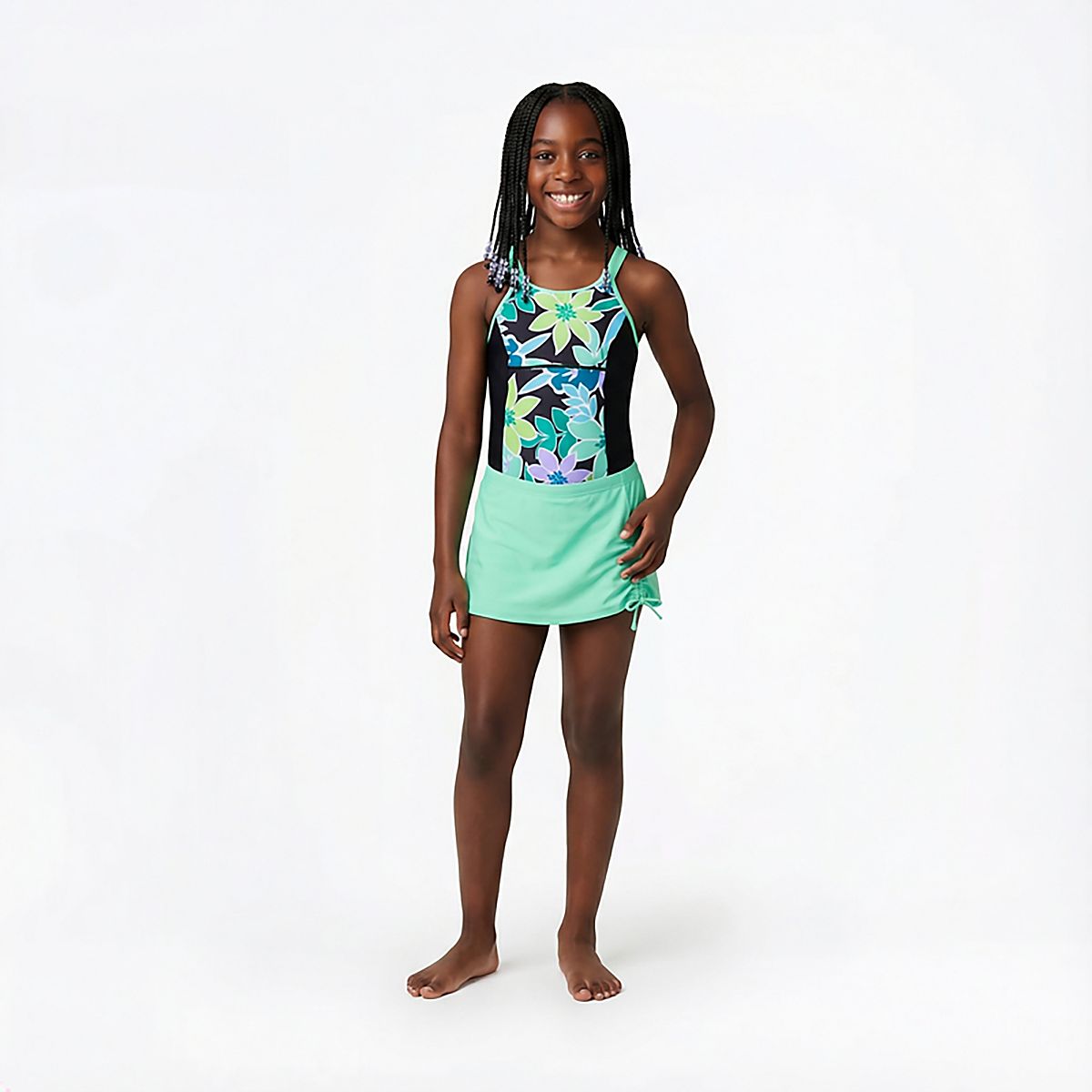 Gerry Girls' Lavish Double Strap 1-Piece Set | Academy