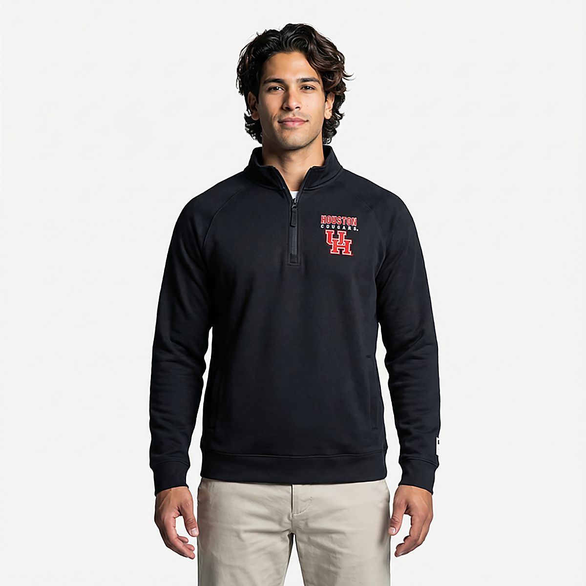 Colosseum Athletics Men's Houston Nial 1/4 Zip Pullover | Academy
