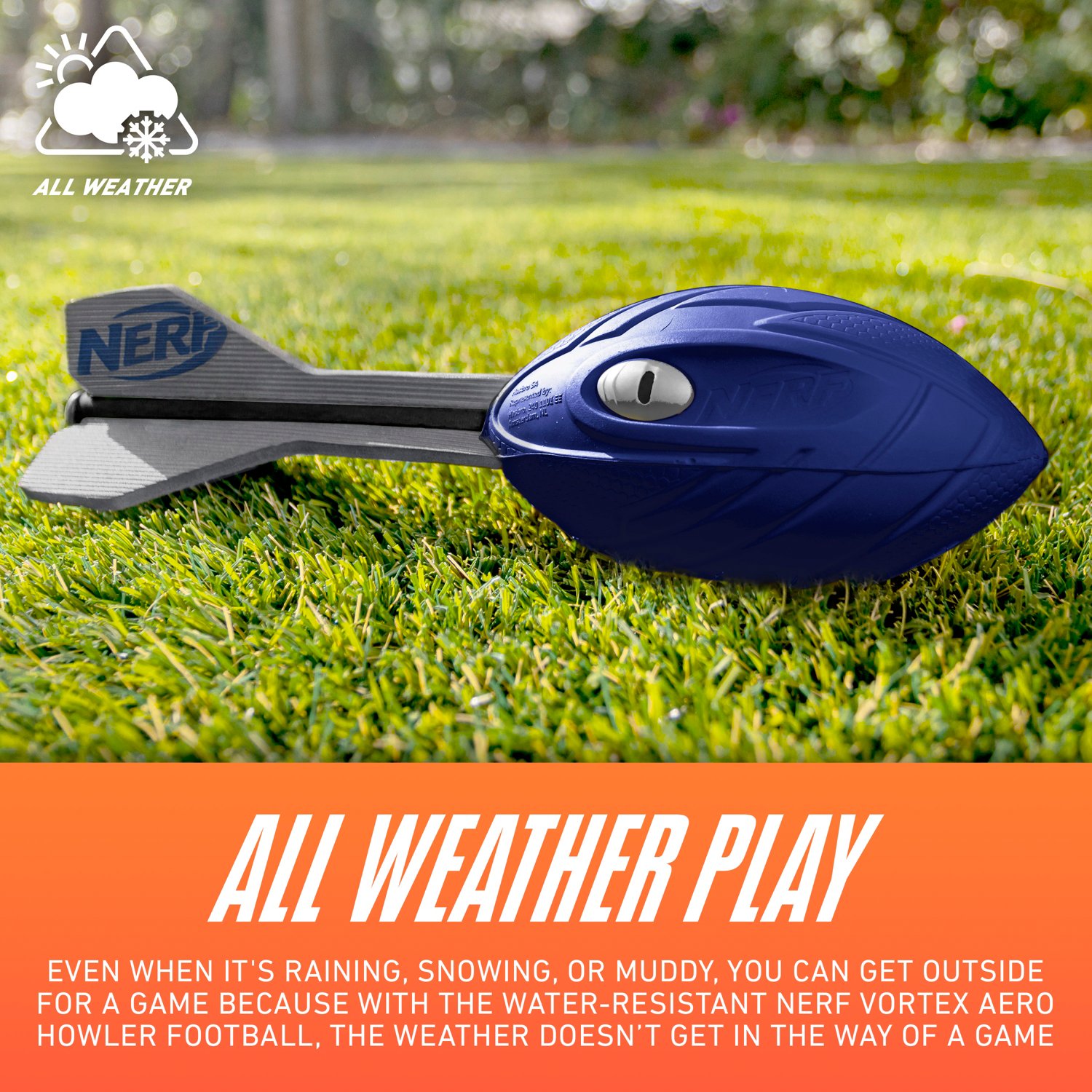 NERF Vortex Aero Howler Foam Football | Academy