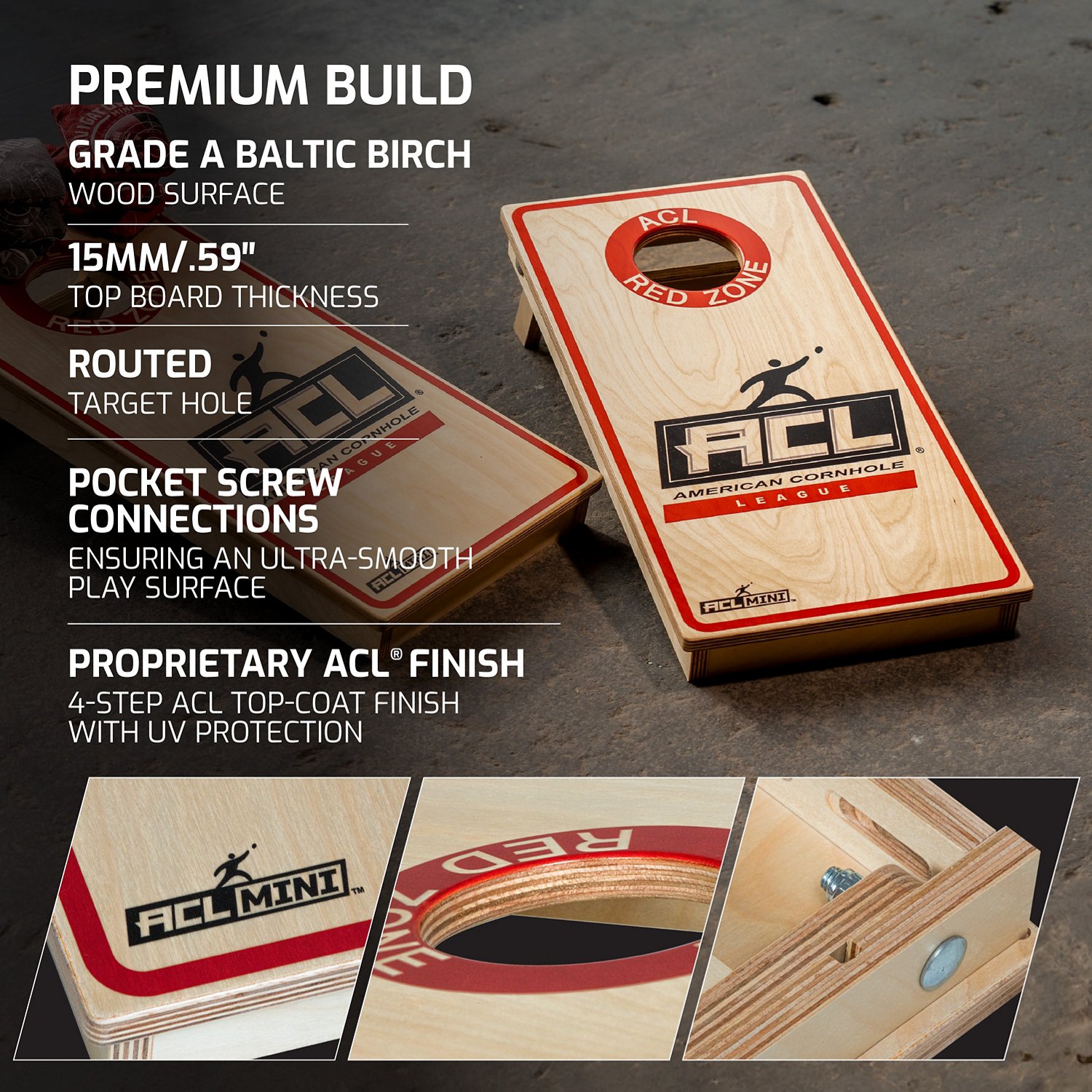 ACL COMP Mini Board Set with Backpack | Free Shipping at Academy