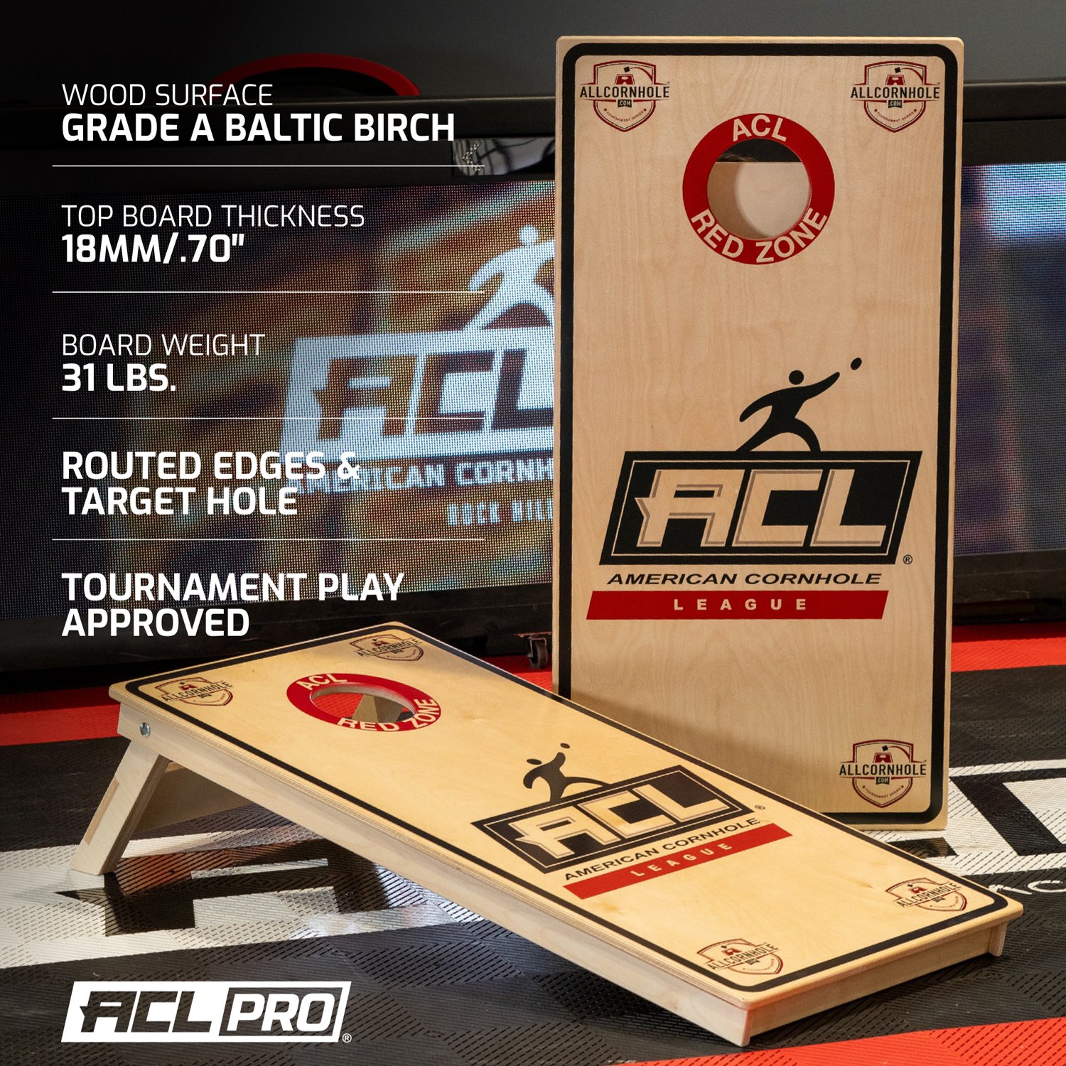 American Cornhole League ACL PRO 2x4 Cornhole Board | Academy