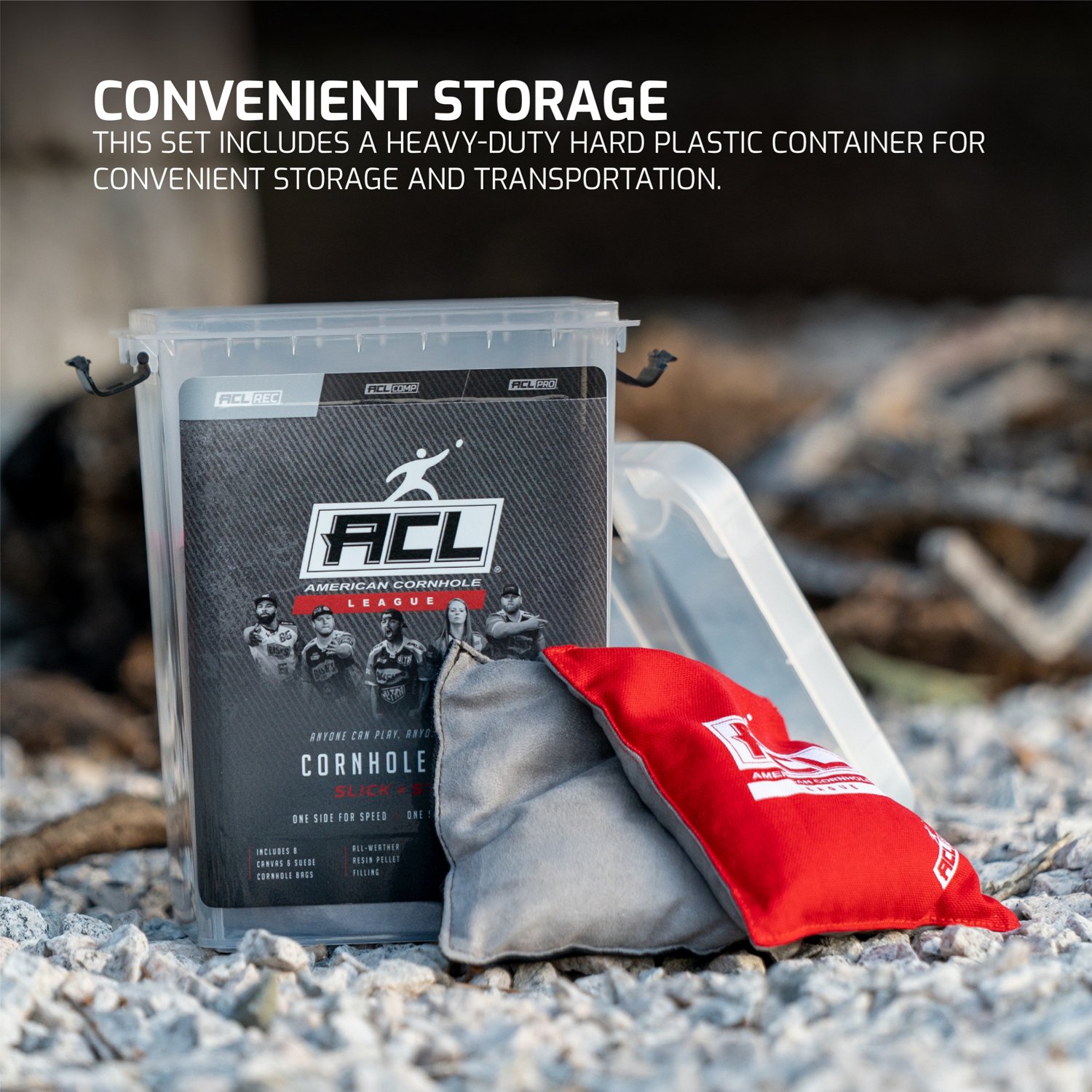 American Cornhole League ACL REC Stick-N-Slick Cornhole Bags | Academy