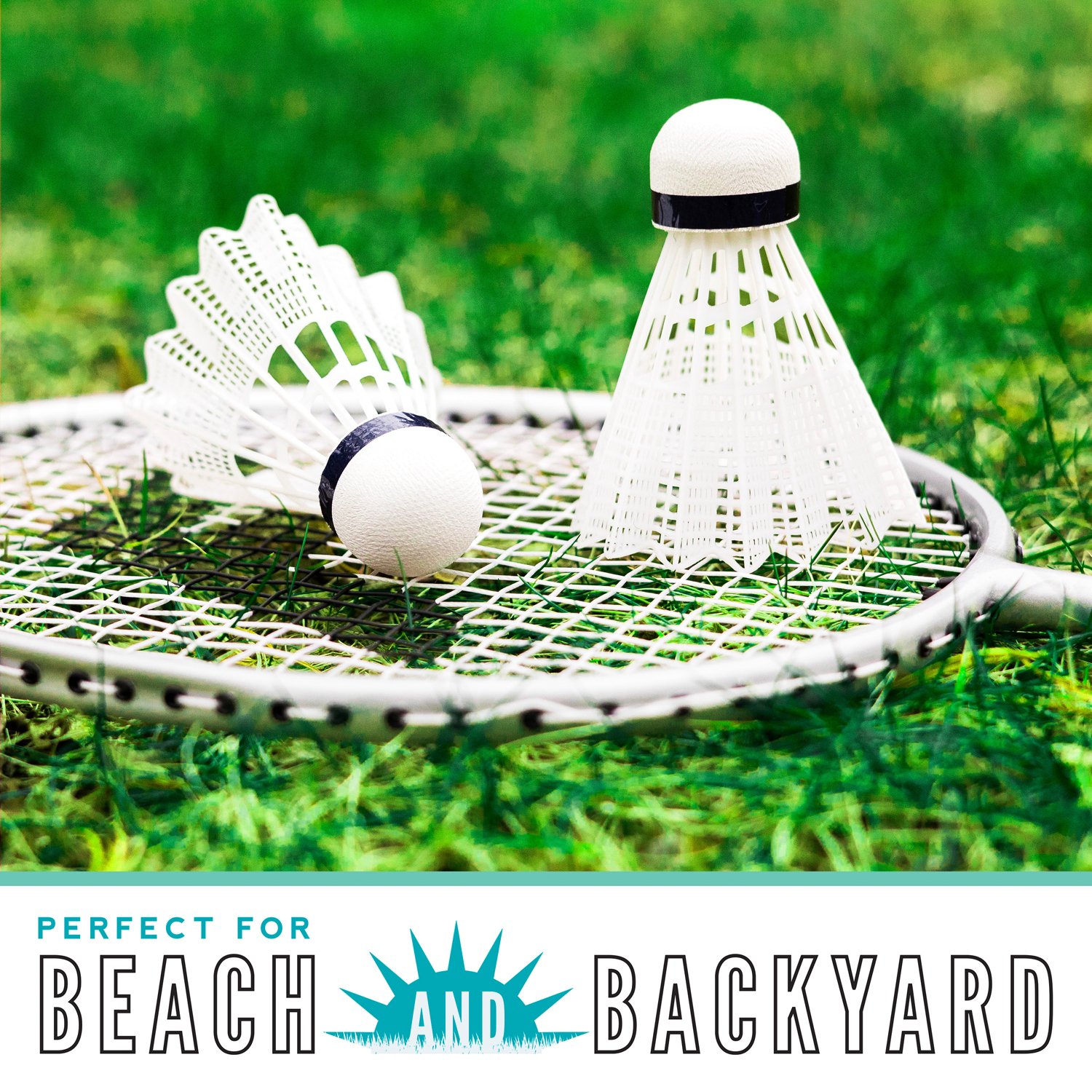 Franklin Sports Badminton Racket and Shuttlecock Set | Academy