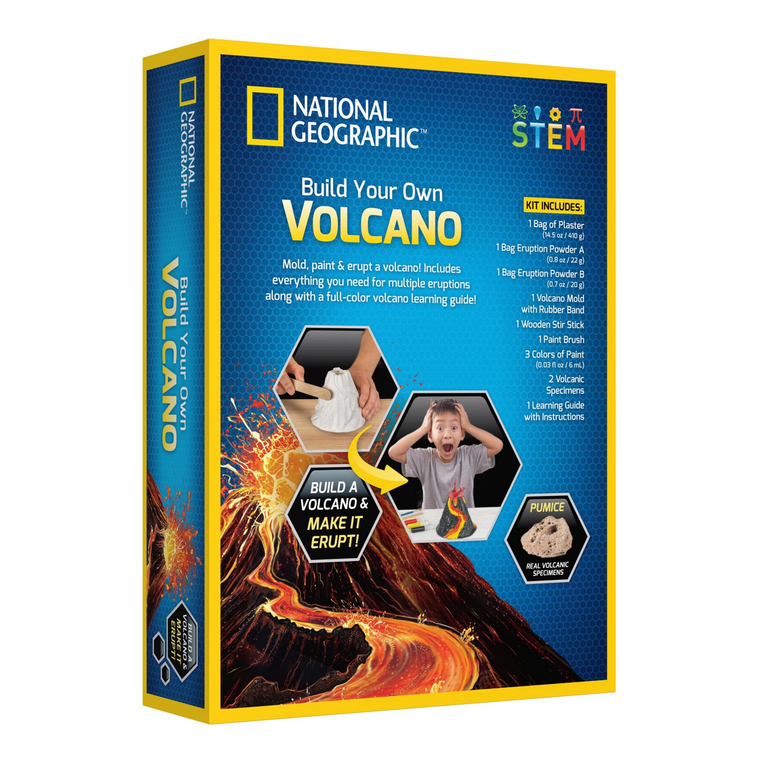 National Geographic Volcano Science Kit | Academy