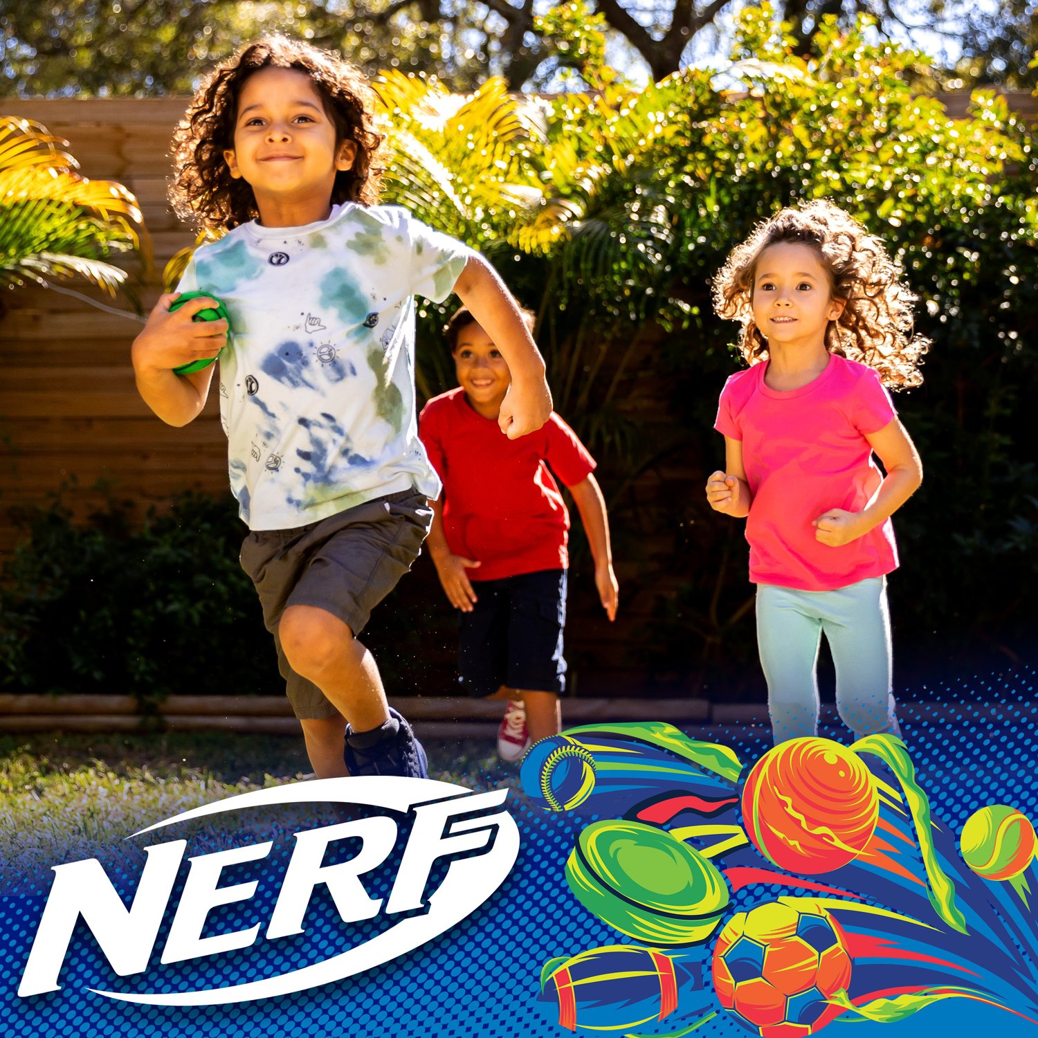 NERF Multi Sport Ball 3-Pack | Academy