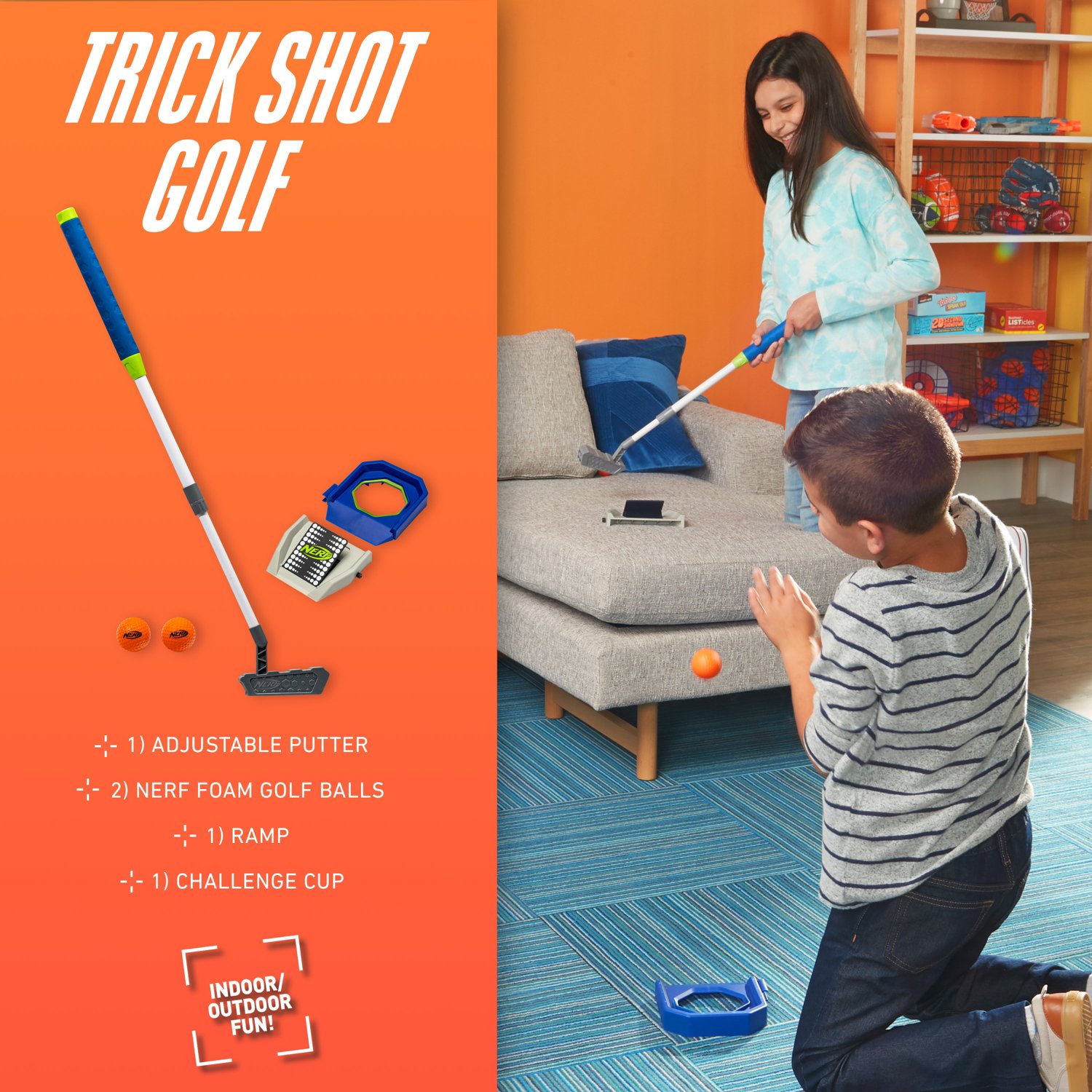 NERF Trick Shot Golf Set | Academy