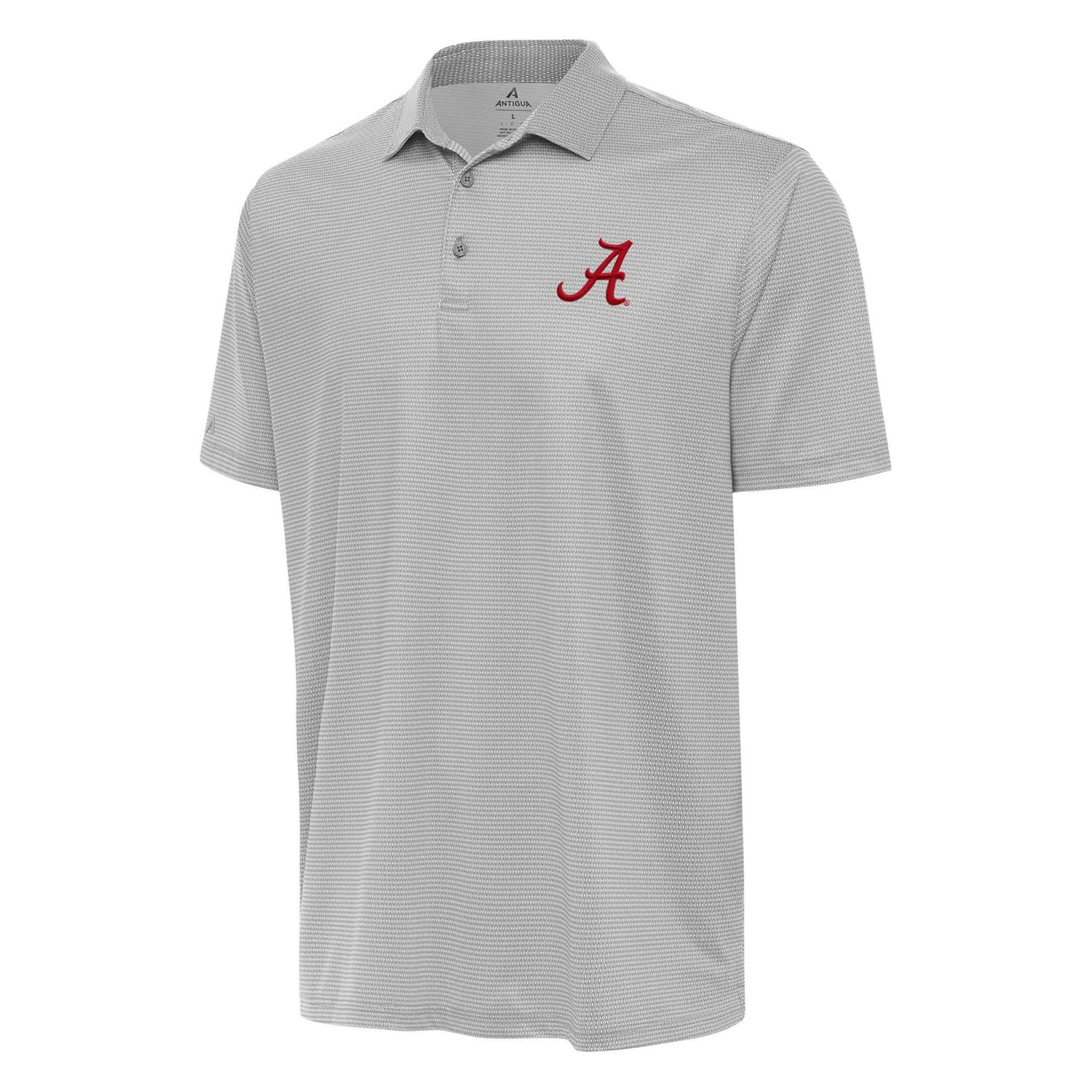Antigua Gray Alabama Crimson Tide Rings Polo | Academy
