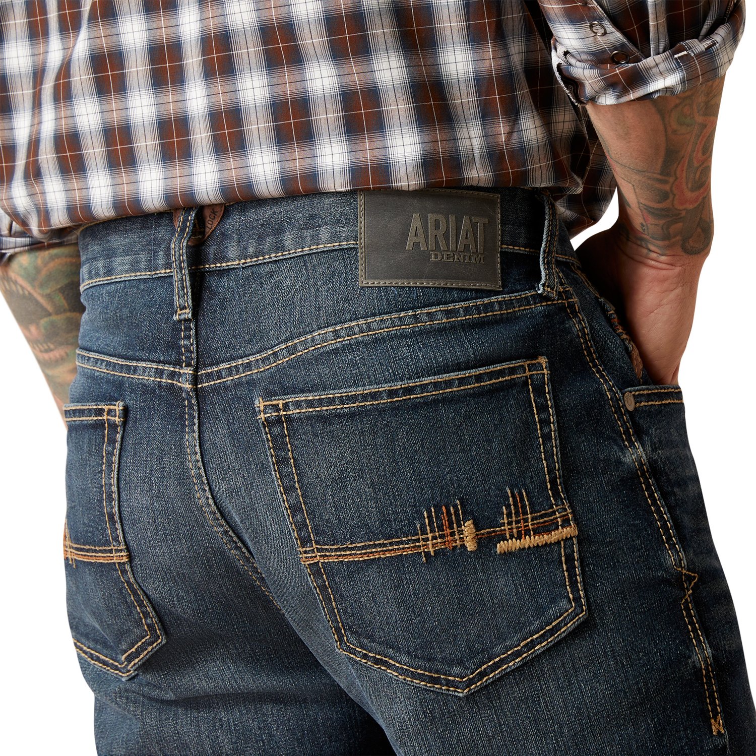 Ariat Men's M4 Relaxed Derek Boot Cut Jeans | Academy