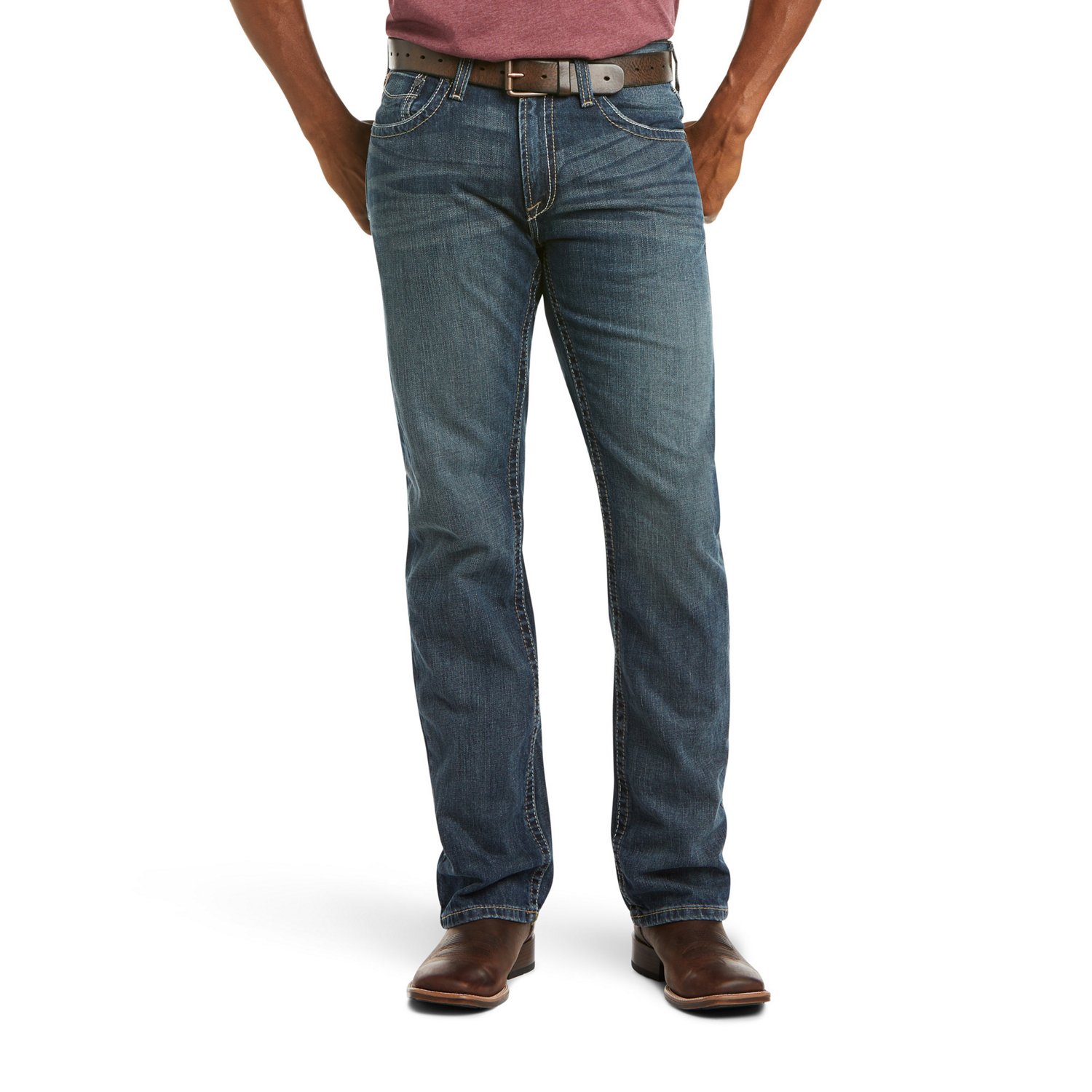 Ariat Men's M5 Slim Deadrun Stackable Straight Leg Jeans | Academy