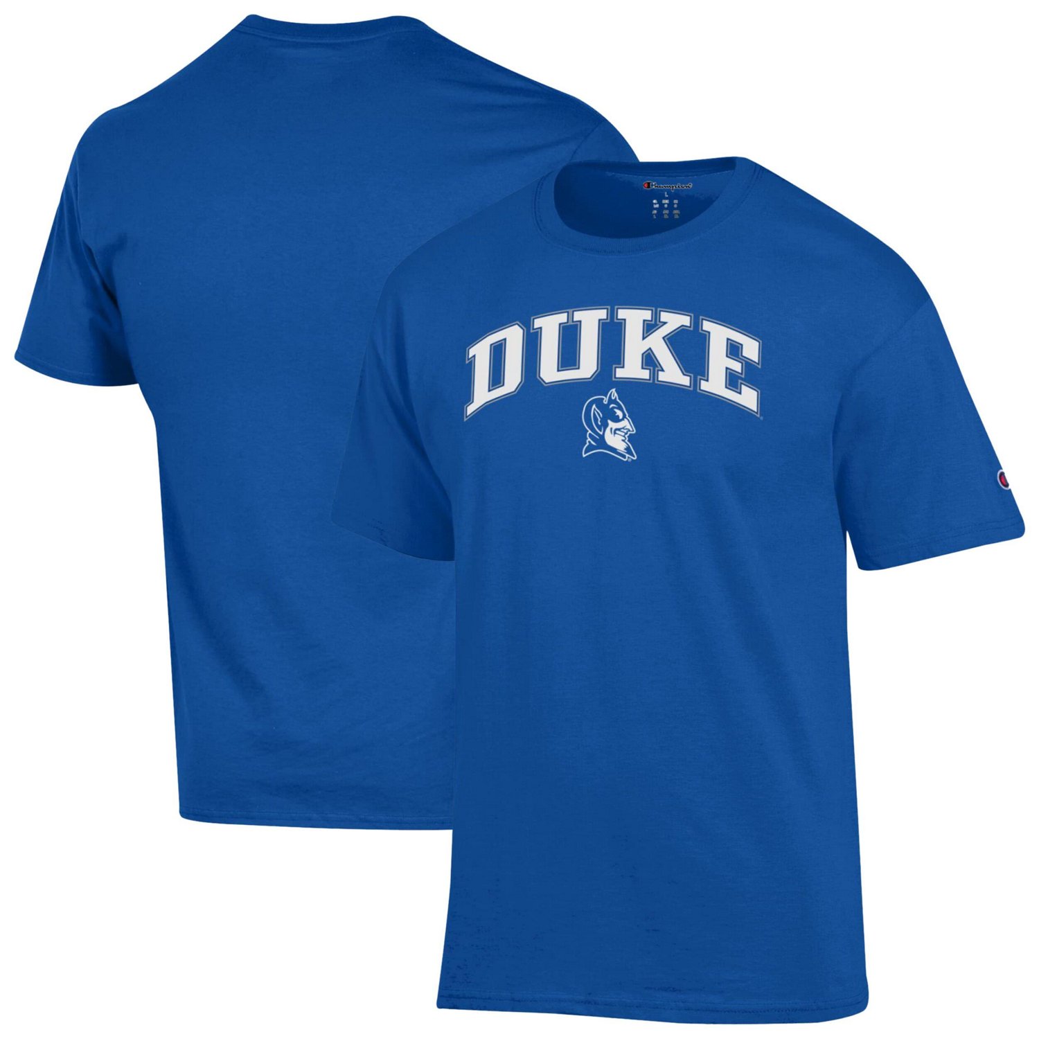 Champion Duke Blue Devils Arched Logo T-Shirt | Academy