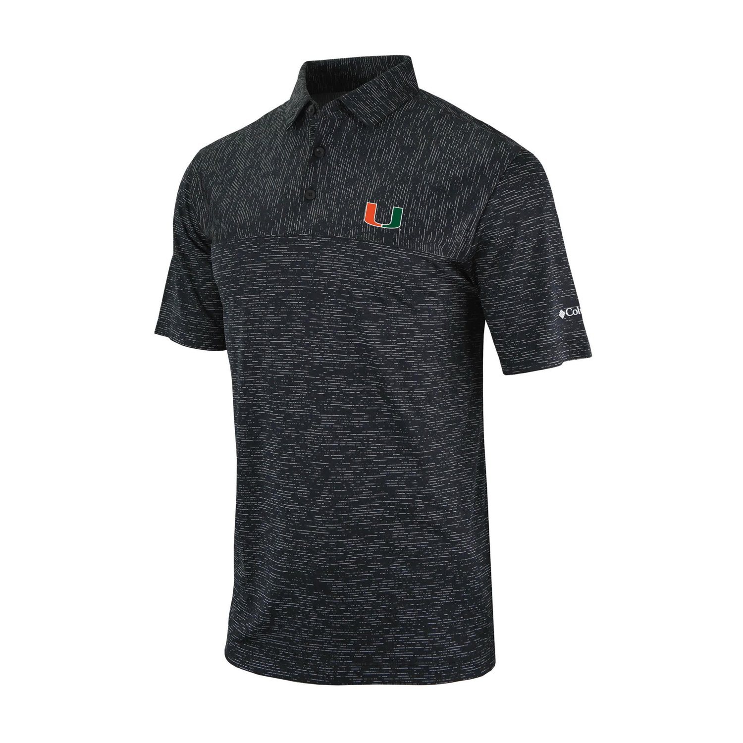 Columbia Miami Hurricanes Omni-Wick Heading Out Polo | Academy