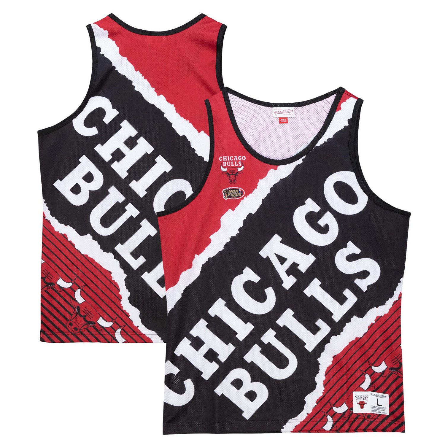 Mitchell Ness Chicago Bulls Jumbotron 20 Sublimated Tank Top | Academy