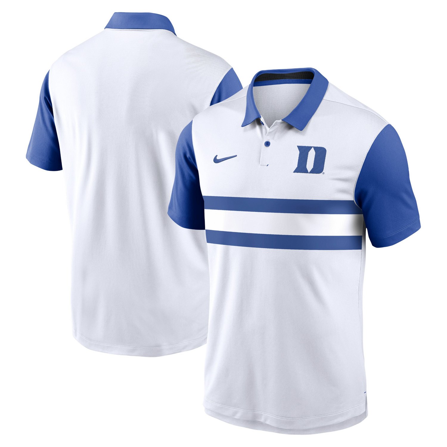 Nike Duke Blue Devils Primetime Campus Vapor Performance Polo | Academy