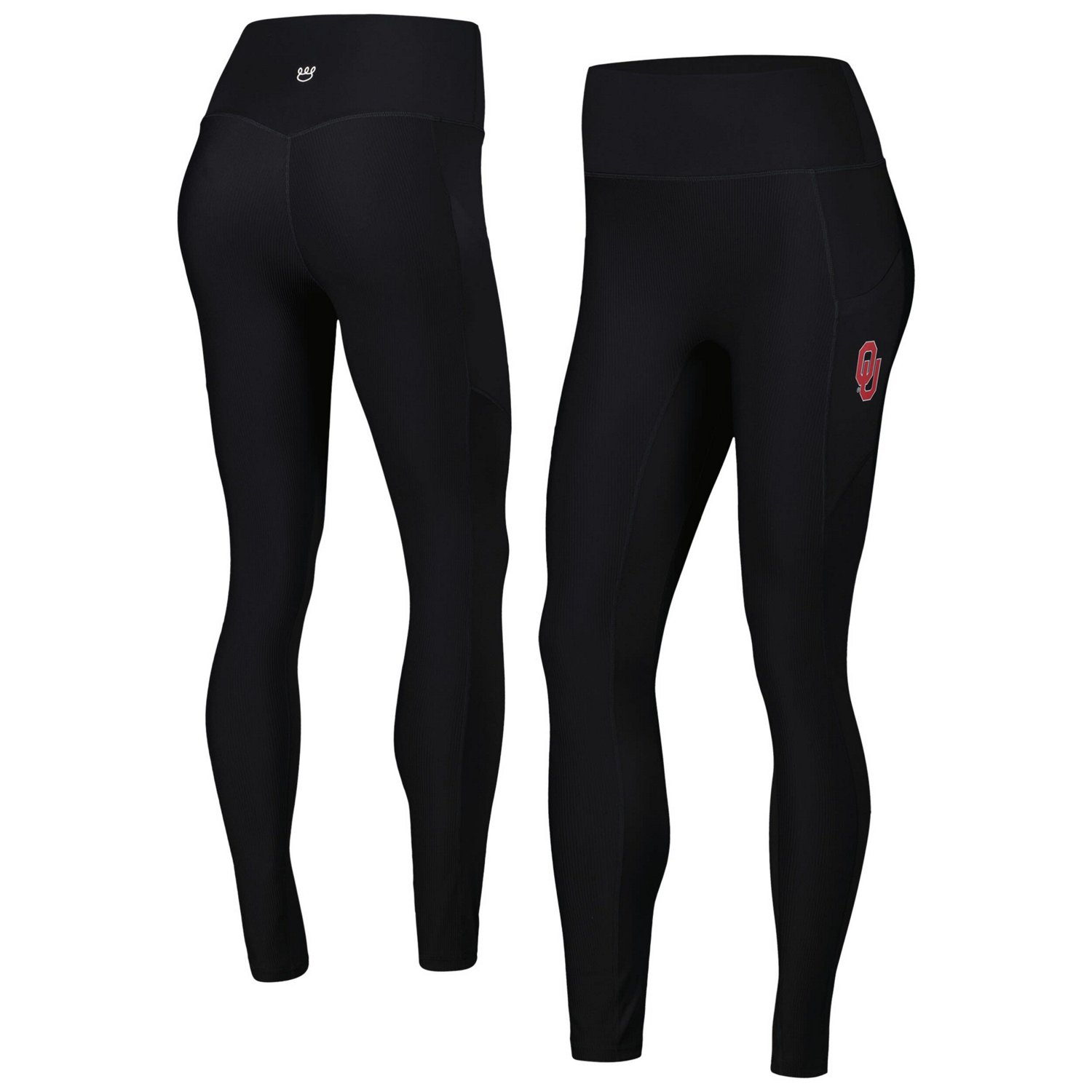 Oklahoma Sooners 7 8 Mixed Media Pocket iLeggings | Academy